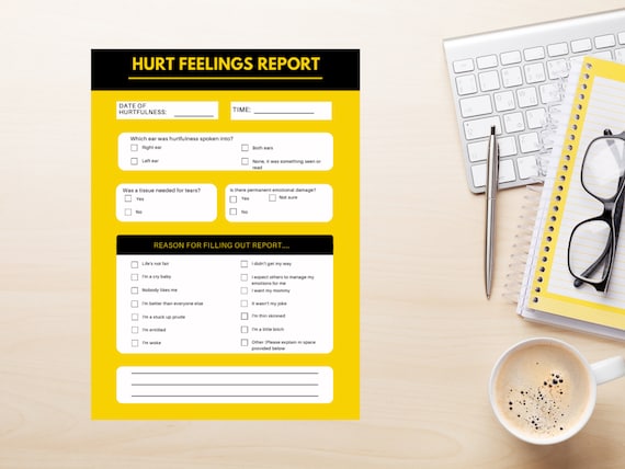 Hurt Feelings Report Pdf