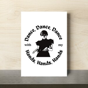 Wednesday Addams Inspired Svg, Png, Jpg and Pdf Files. Wednesday Dance ...