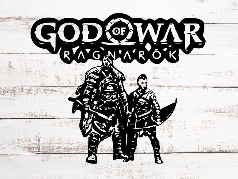 God of War Inspired Svg, Png, Jpg, Dxf and Pdf Files. God of War ...