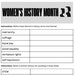 Women's History Month Worksheet for Teachers, Students, Homeschool ...