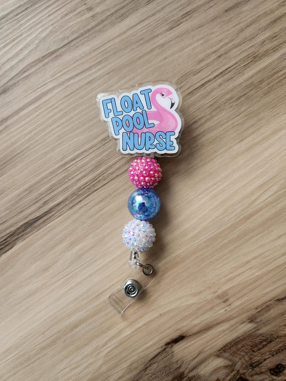 Float Pool Nurse Badge Reel - Etsy