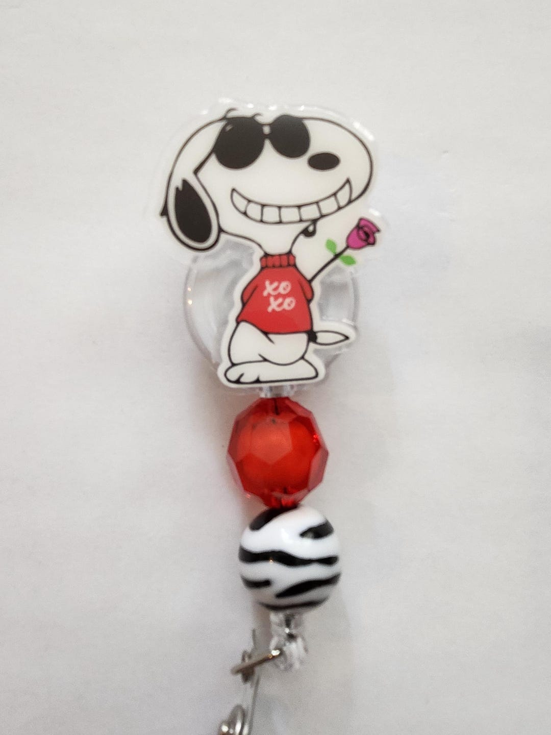 Snoopy Badge Reel - Etsy