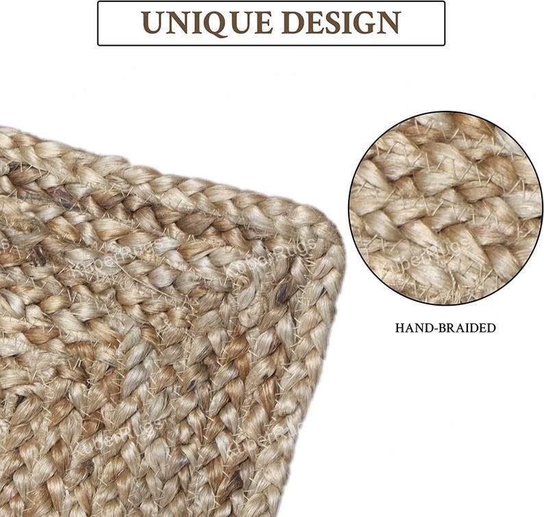 Hand Woven Seagrass Area Rug, Sisal Jute Rug, Handmade Natural Straw Rug Sisal Mat, Jute Carpet ...