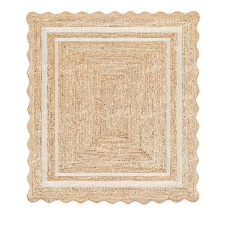 Scalloped Rug - Etsy