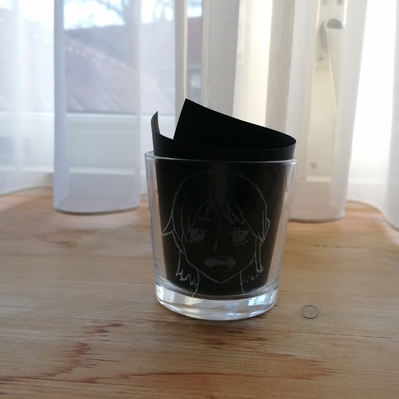 One Piece Nami Carved in Glass - Etsy