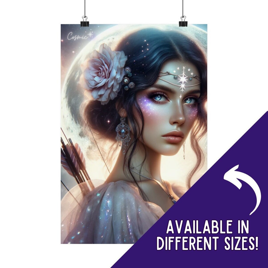 Sagittarius New Moon Premium Matte Poster - Etsy