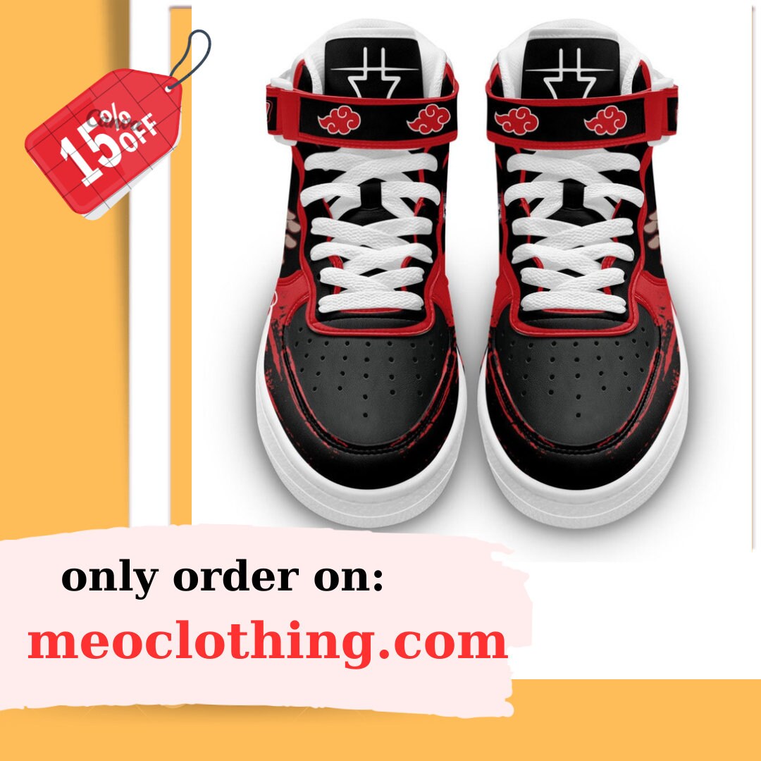 Kakuzu Sneakers Air Mid Custom Anime Akatsuki Shoes - Etsy