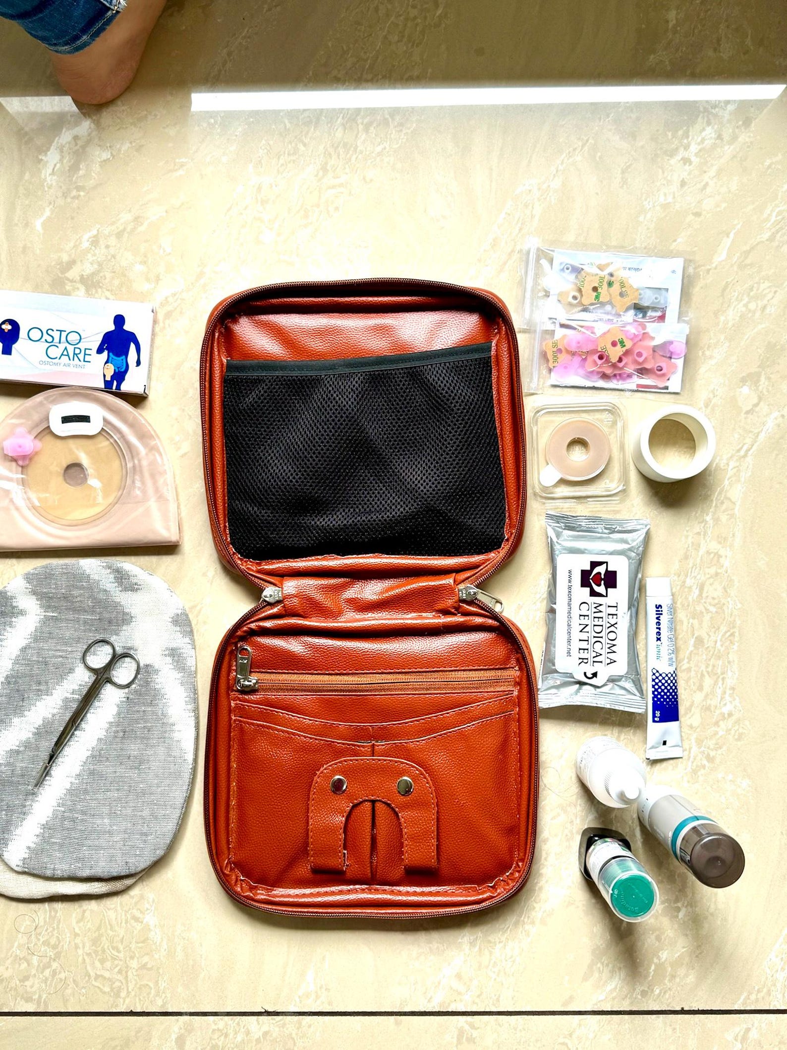 Free Stoma Cover, Stoma Case, Stoma Ostomy Bag Travel Case, Colostomy ...