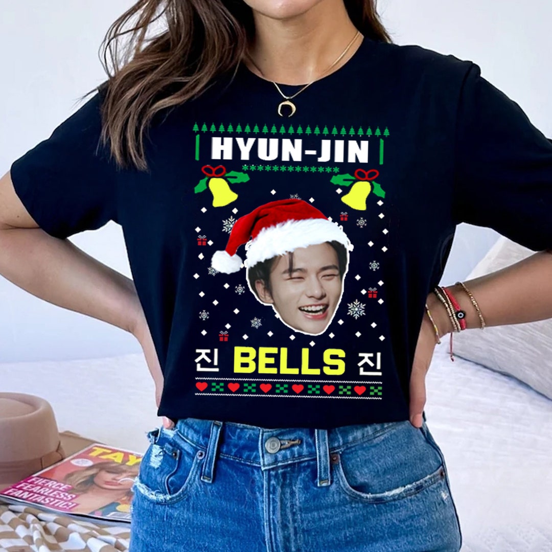 Stray Kids Hyun-jin Ugly Christmas Sweatshirt SKZ Hyun-jin - Etsy