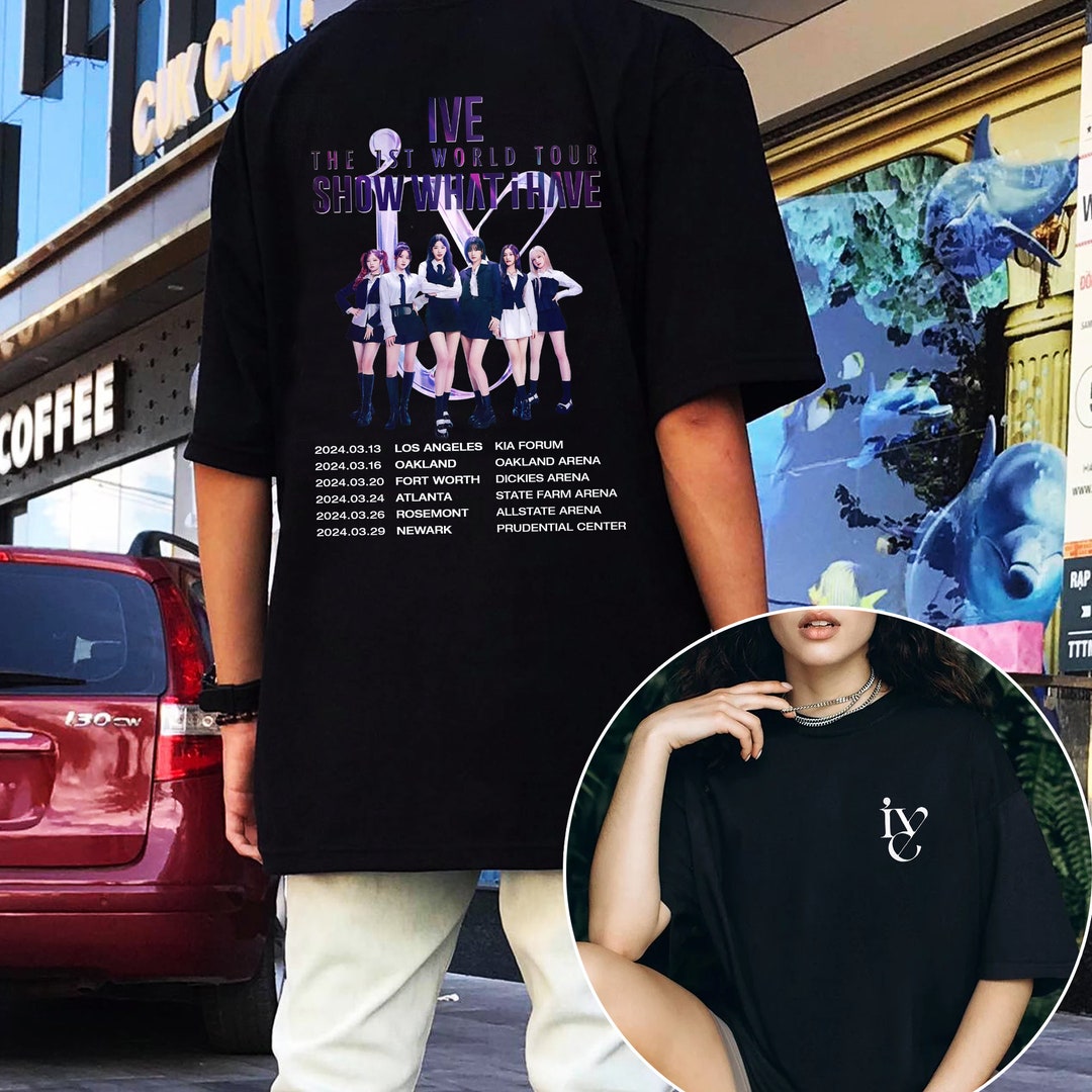 IVE the 1st World Tour Show What I Have Shirt IVE Kpop Shirt - Etsy
