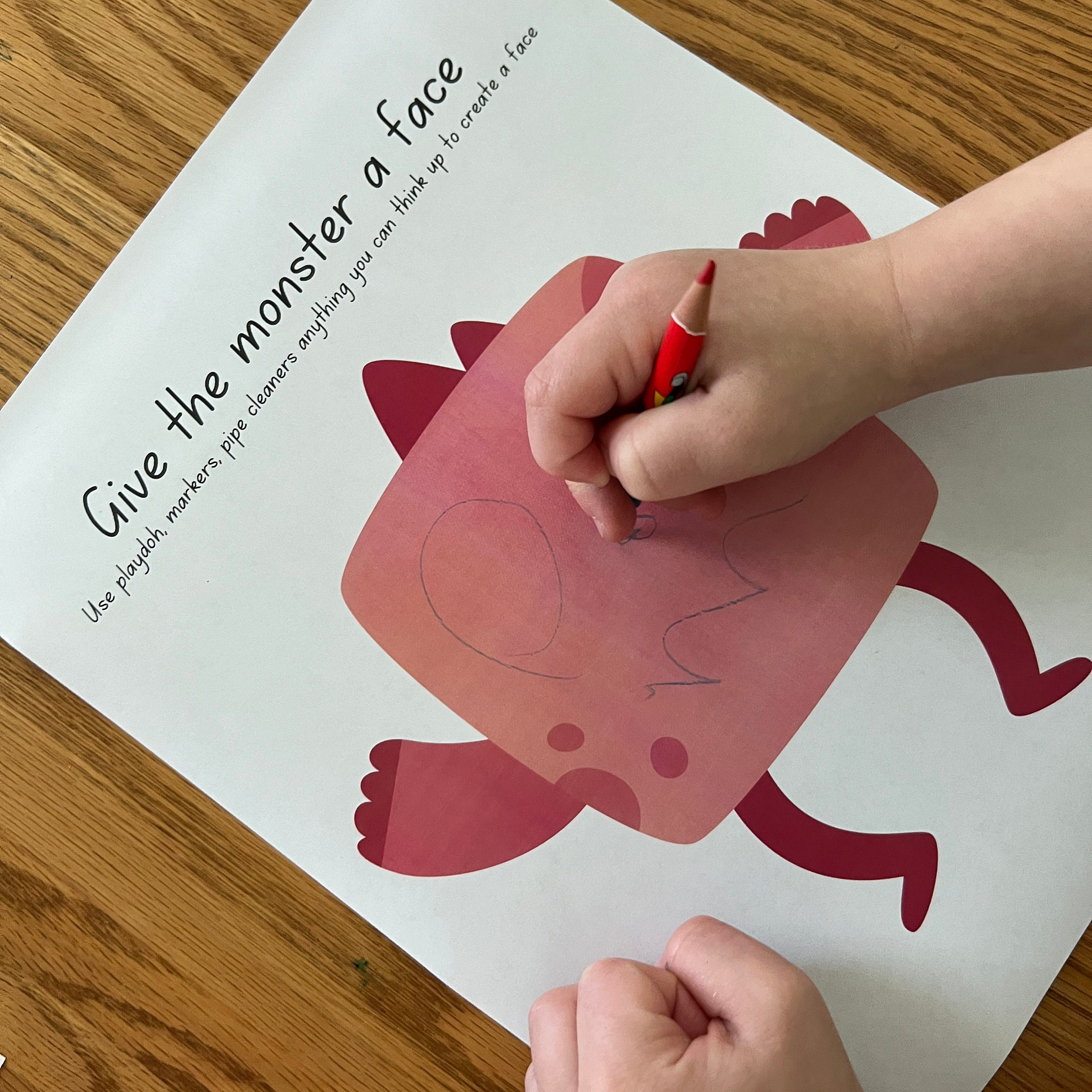 Monster Themed Toddler Printable Activities - Etsy