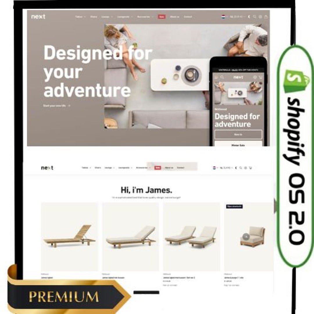 Canopy Theme Natural Ecommerce Website Template - Etsy