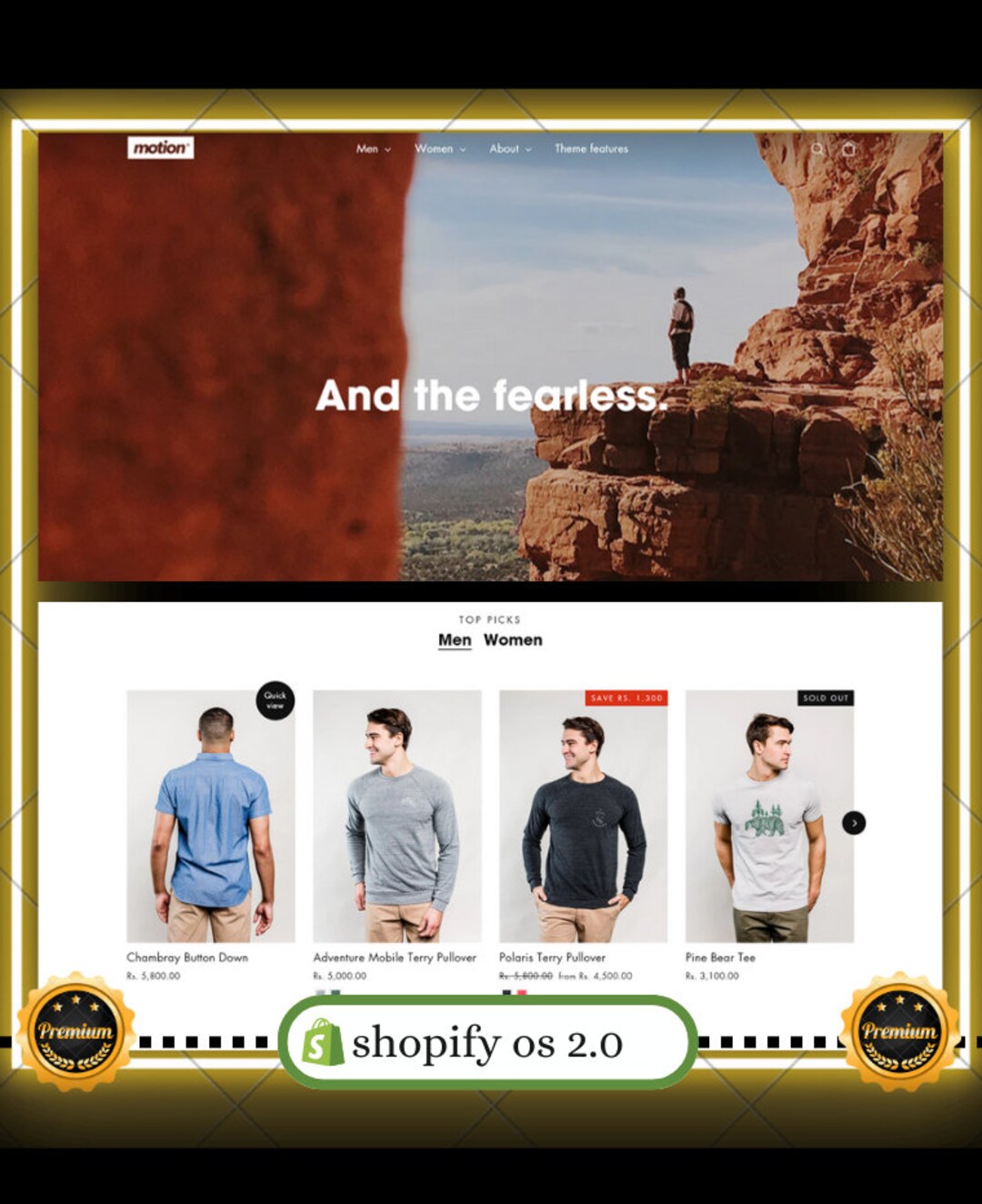 Motion Shopify Theme Version 10.5.0 - Etsy