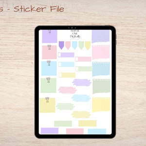 5 Tab Digital Notebook, Hyperlinked Tabs, Student Notebook, Subject ...