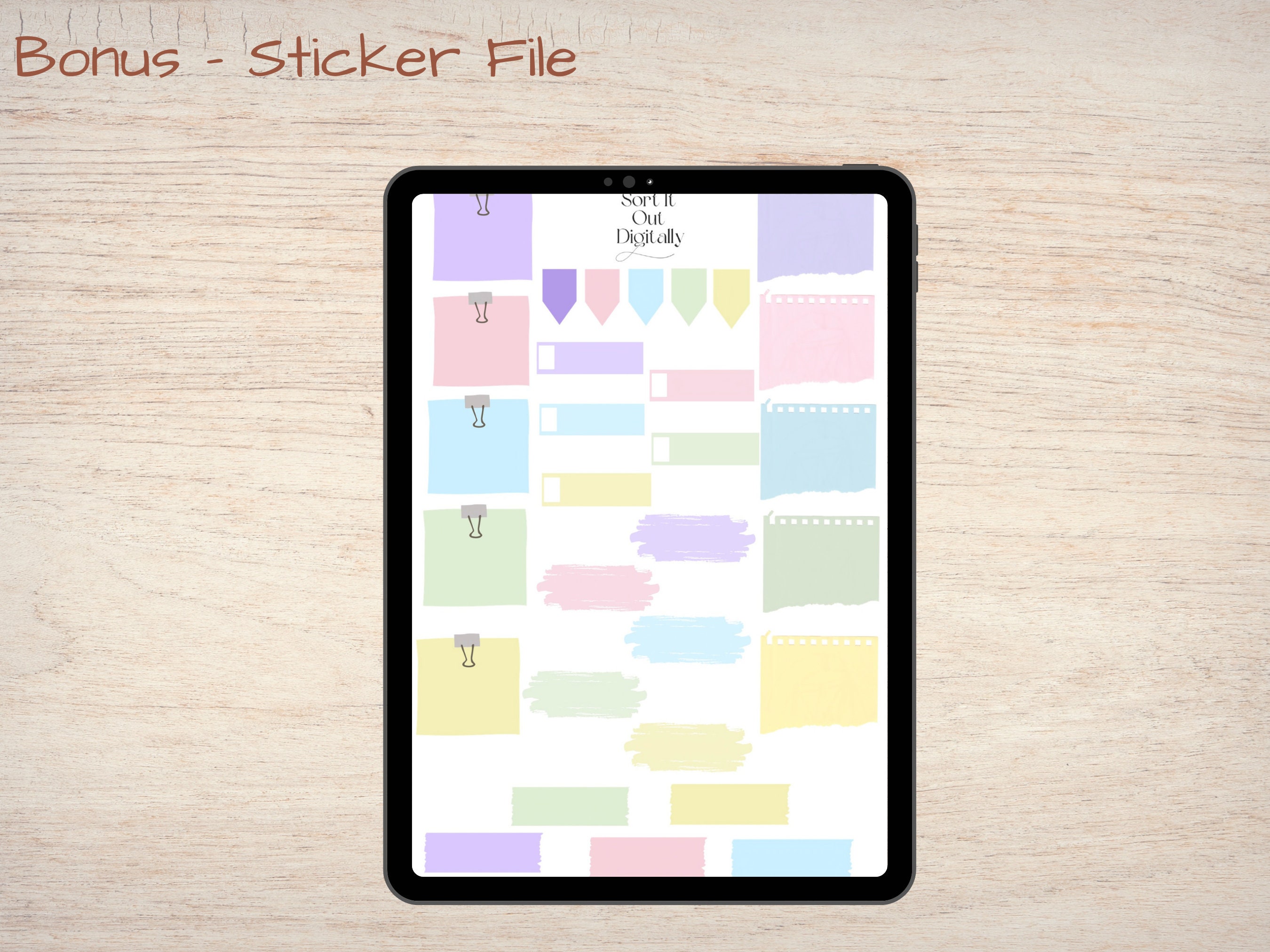 5 Tab Digital Notebook Hyperlinked Tabs Student Notebook - Etsy