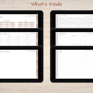 2024 Digital Planner Digital Planner Neutral Colours Goodnotes Planner ...