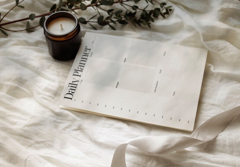 Eisenhower Box & Time Blocking Printable PDF Template, Timebox ...