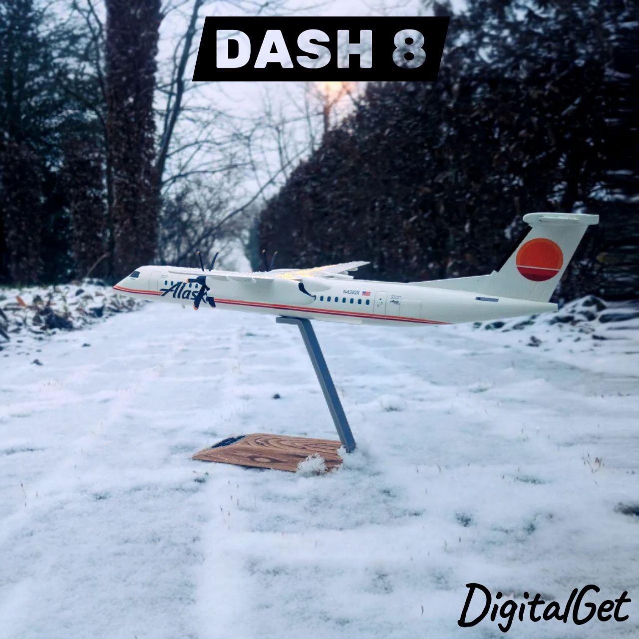 Dash 8 Q400 STL File | 3D Printable Airplane Model | Dash 8 Airplane ...