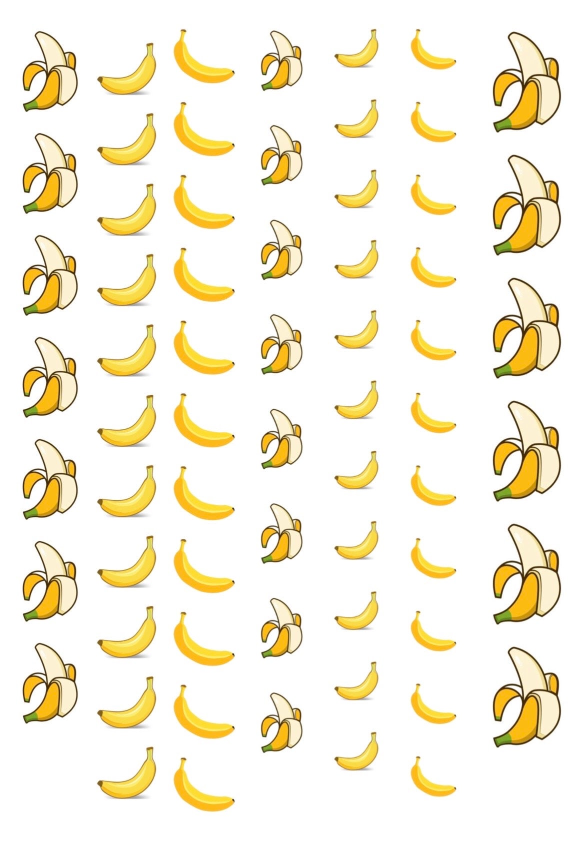 Banana Fruit Decals Nail Art Nail Decals Waterslide Nail Decals Water ...