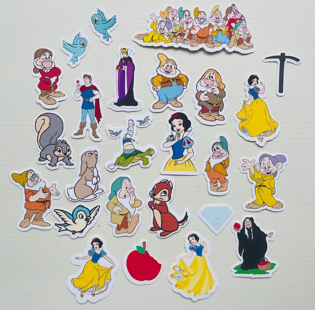 Snow White Disney Stickers Disney Vinyl stickers Art Scrapbook Journal ...