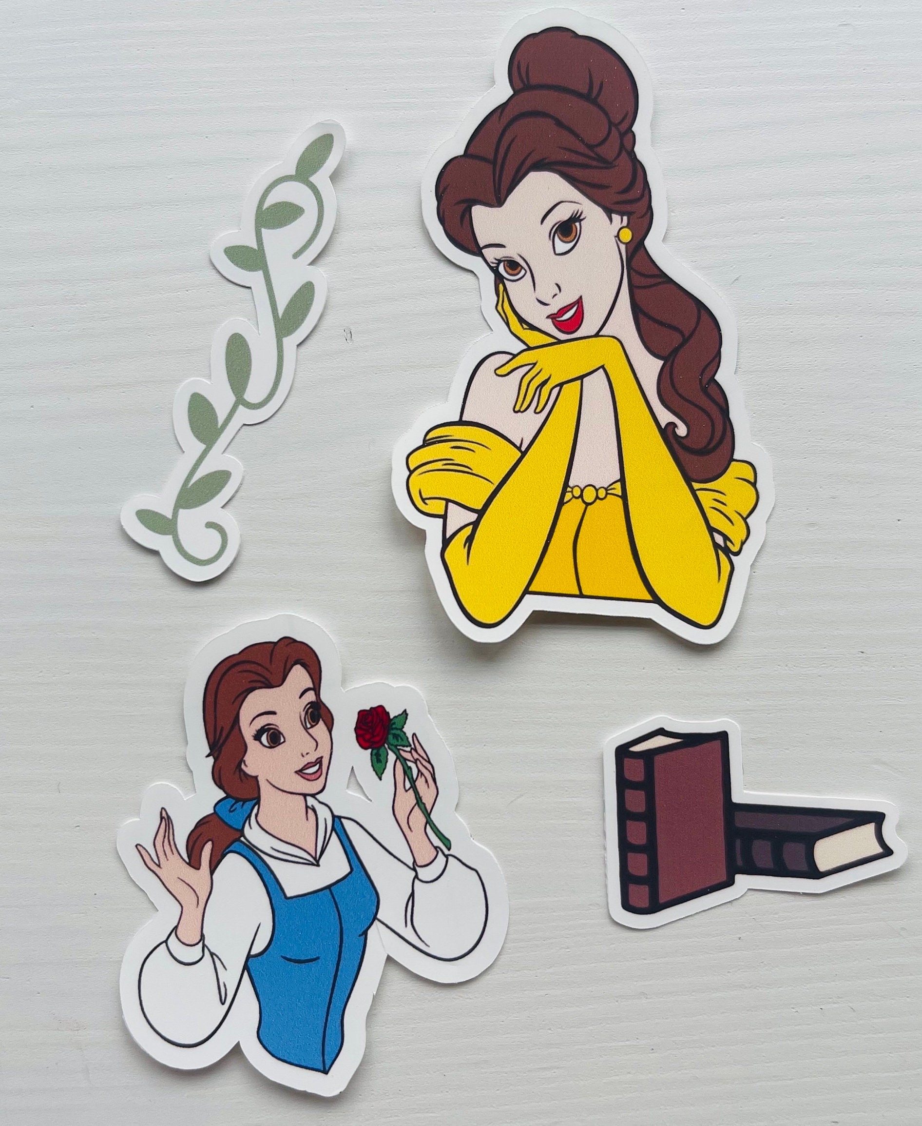 Beauty and the Beast Disney Stickers Disney Vinyl Stickers Art ...