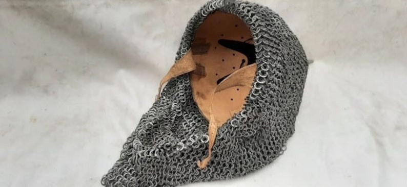 Medieval Knight Mask Ottoman Empire Helmet With Chainmail - Etsy