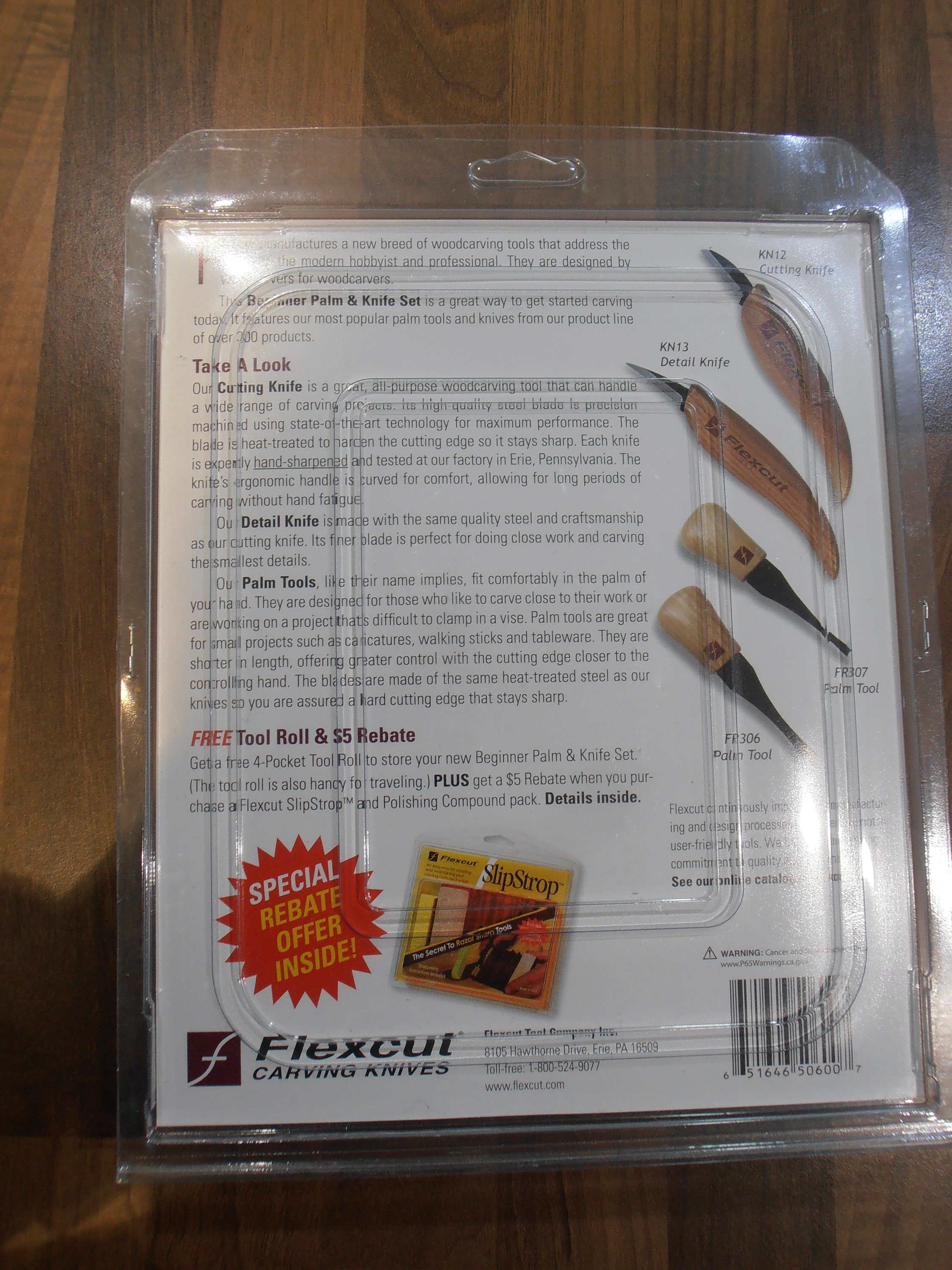 Flexcut Beginner 4 Piece Palm and Chisel Set KN600 - Etsy