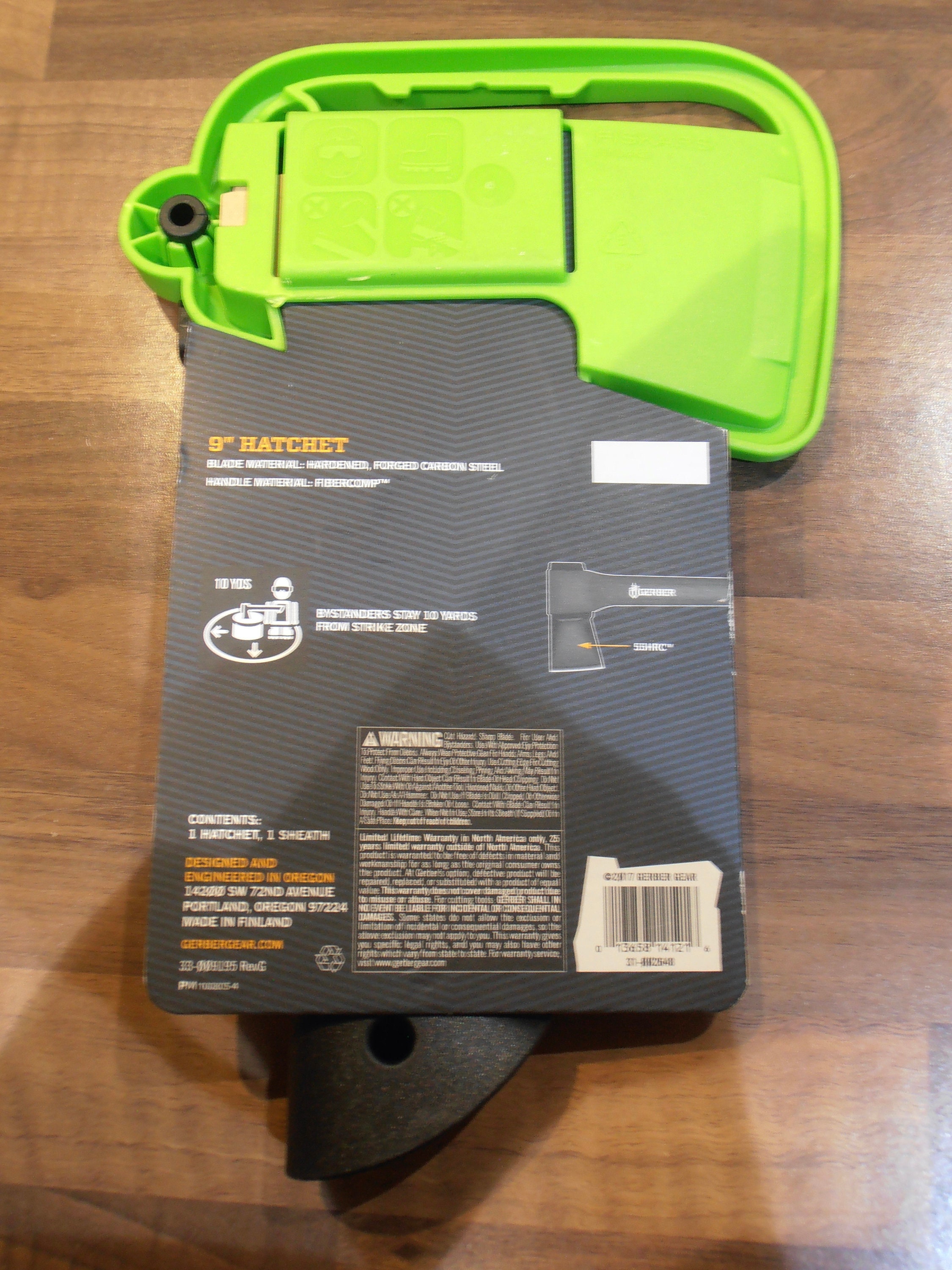 Gerber 9" Hatchet and Sheath Brand New - Etsy
