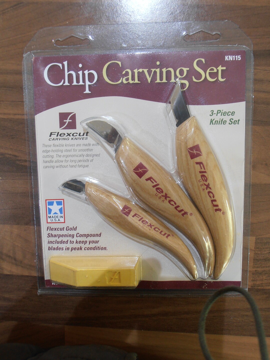 Flexcut 3 Piece Chip Carving Set KN115 - Etsy