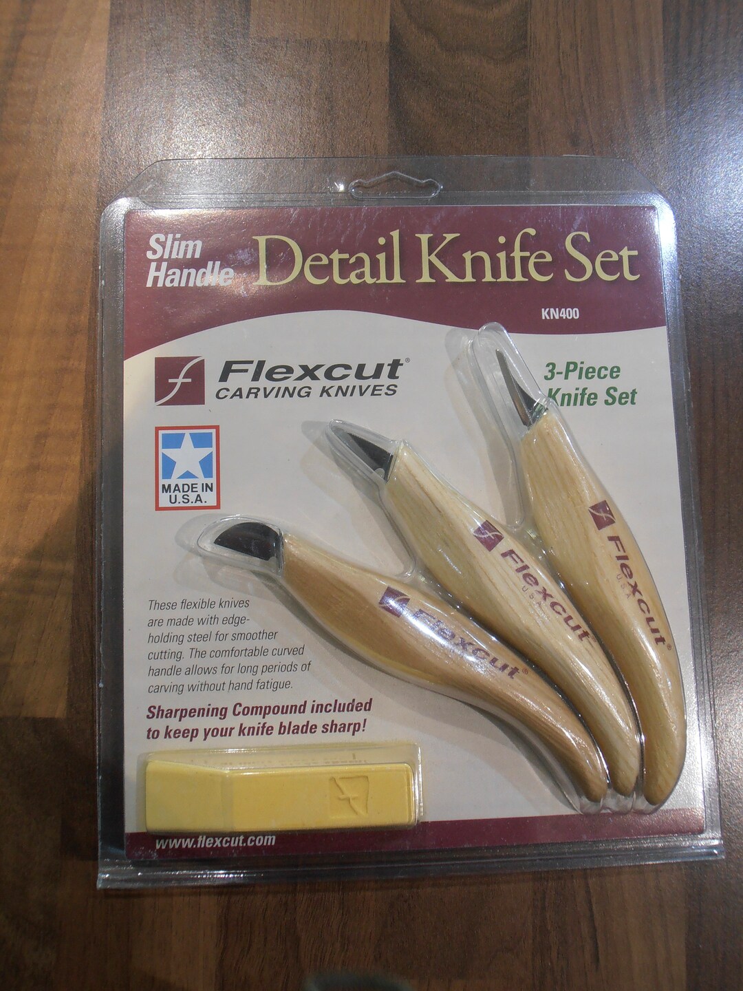 Flexcut 3 Piece Detail Carving Tool Set KN400 - Etsy