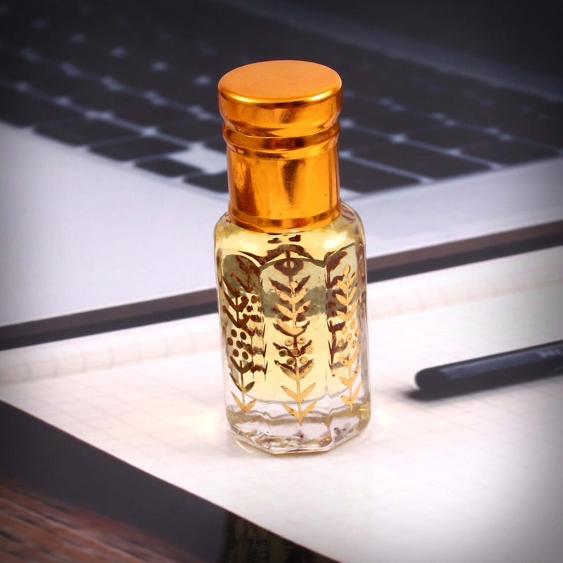 Zafrani Musk Attar - Concentrated Perfumed Oil - Imported Oils ...