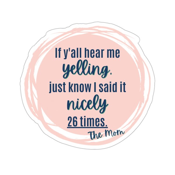 Hear Me Yelling Sign - Etsy