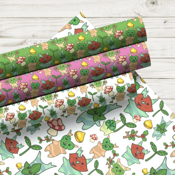 Green and White Wrapping Paper - Etsy