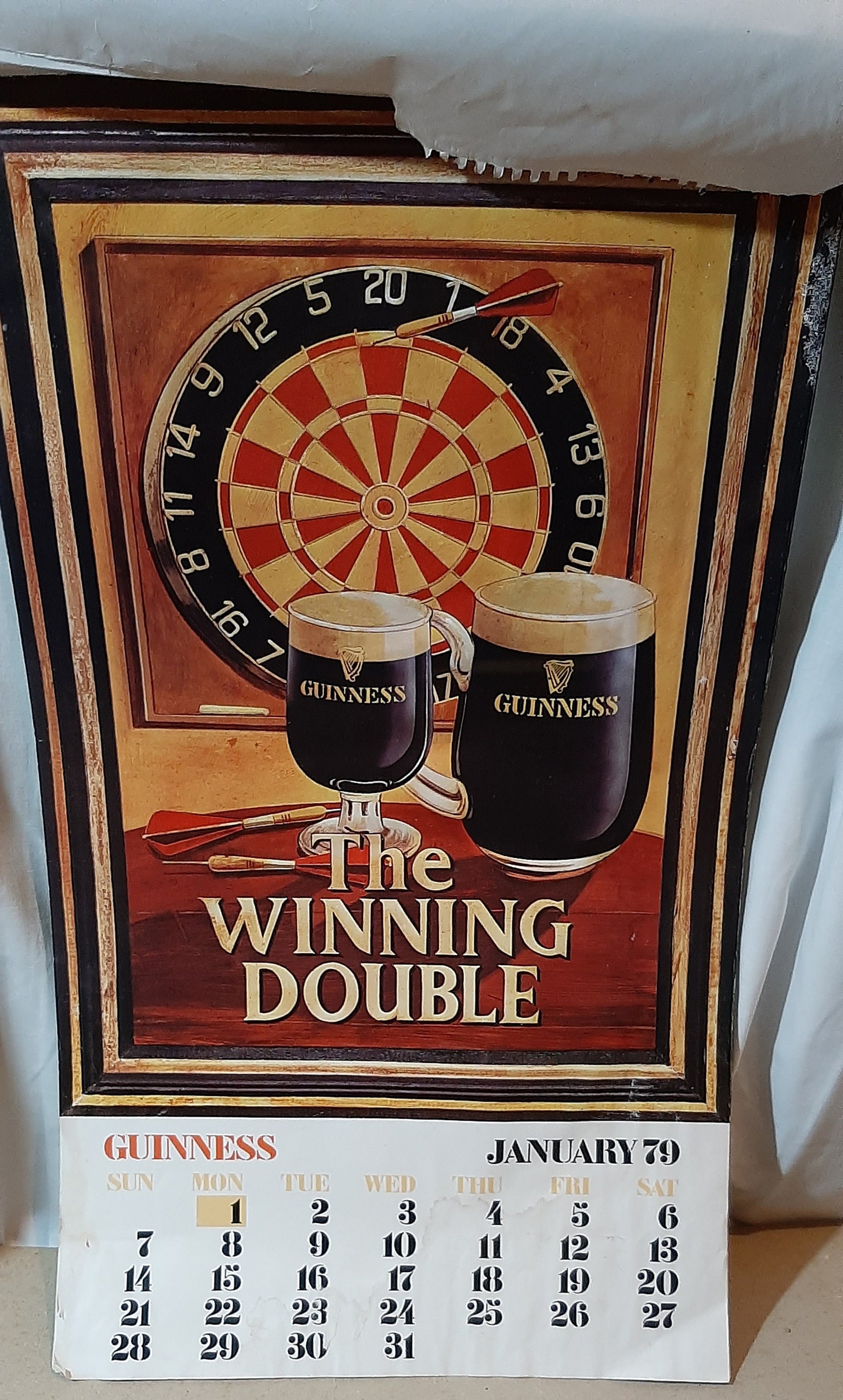 Guinness Calendar 1979. the Sporting Year - Etsy