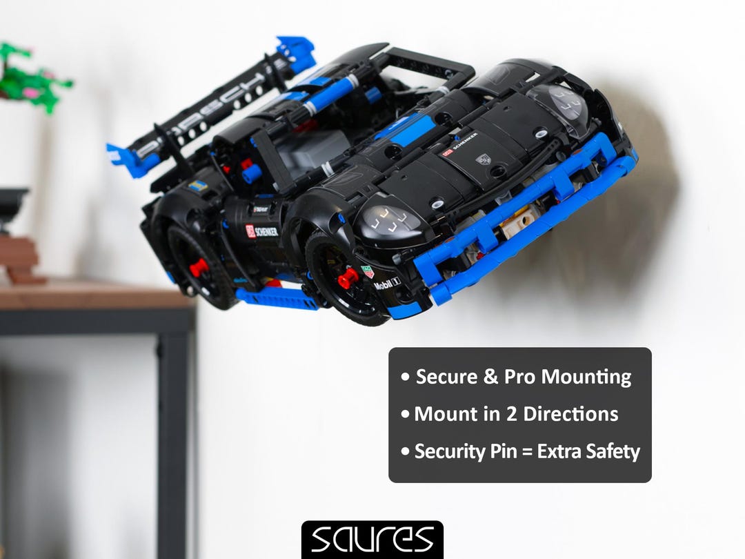Porsche GT4 E-performance 42176 - Wall Mount for LEGO • Wall Hanging ...