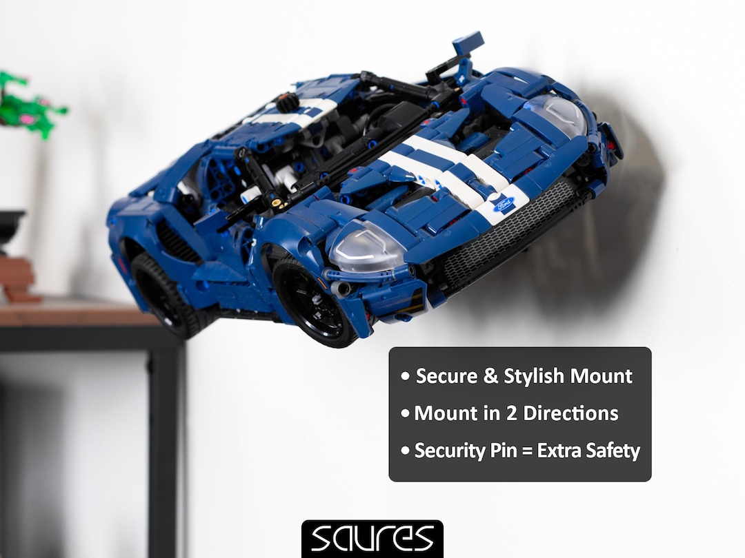 Ford GT 42154 - Wall Mount for LEGO • Wall Hanging • Display Solution ...