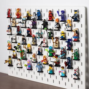 IKEA SKADIS - LEGO Minifigure Holder for Pegboard • Wall Hanging ...