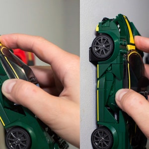 1x LEGO SPEED CHAMPIONS 8 montantes soporte para colgar en la pared ...