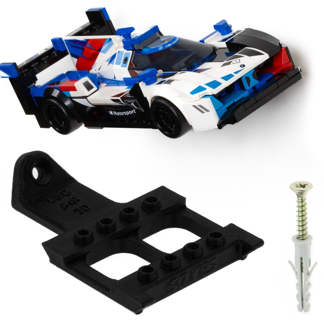 Wall Mount for LEGO SPEED CHAMPIONS • Wall Hook • Wall Hanging ...