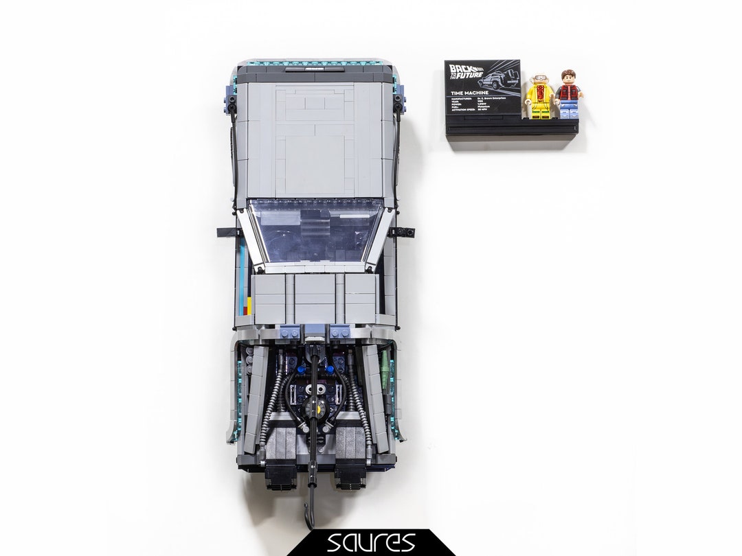 LEGO Delorean 10300 - Wall Mount for LEGO • Wall Hook • Wall Hanging ...