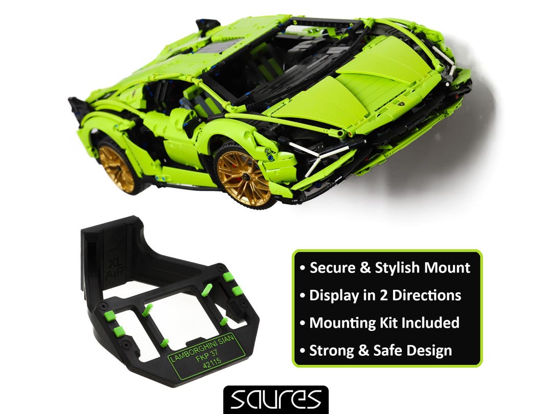 Lamborghini Sian - 42115 • Wall Mount to Display LEGO • Professional ...