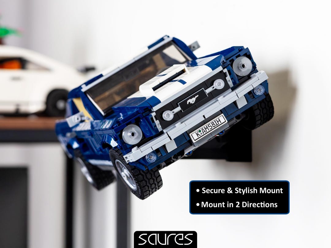 Ford Mustang 10265 Wall Mount for LEGO • Display Bracket • Wall Hanging ...