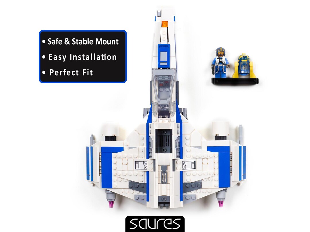 E-Wing 75364 - Star Wars - Suporte de parede para LEGO • Gancho de ...