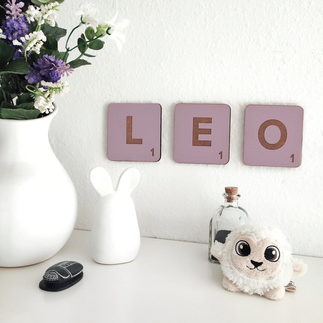 Scrabble Letter COLORS - Giant Letter - Personalized Wall Letter ...
