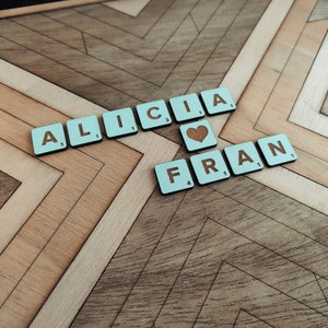 Scrabble Letter COLORS - Giant Letter - Personalized Wall Letter ...