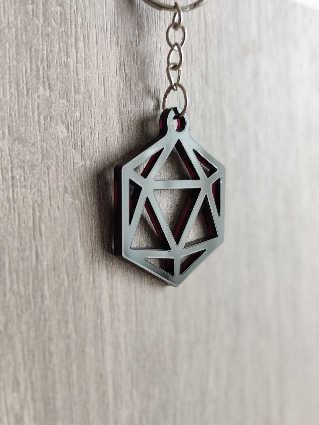 RPG Keychains - Set of 7 RPG Dice - DND RPG Gamer Dice - Geeky ...