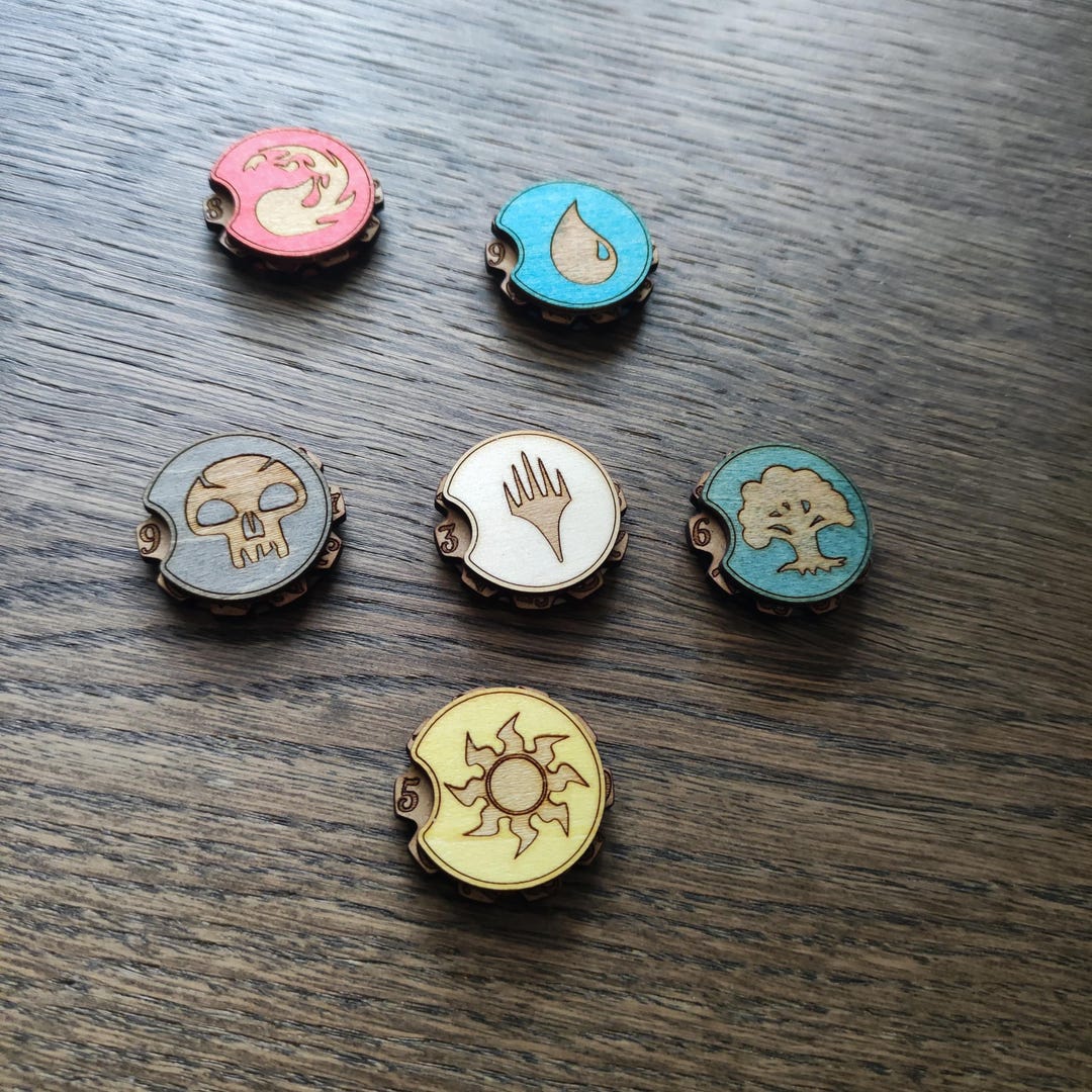 Mana and Land Counter - Card Game & Strategy Accessory - Geek Gift ...