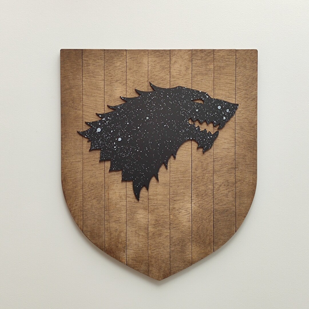 GOT Wood Shield Shield Game of Thrones A Song of Ice and Fire ASOIAF ...