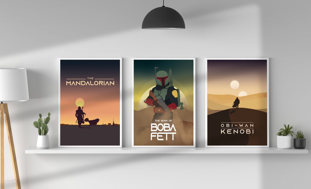 Movie Poster Illustration Drawing Fanart Graphics Mural Gift Idea Nerd ...