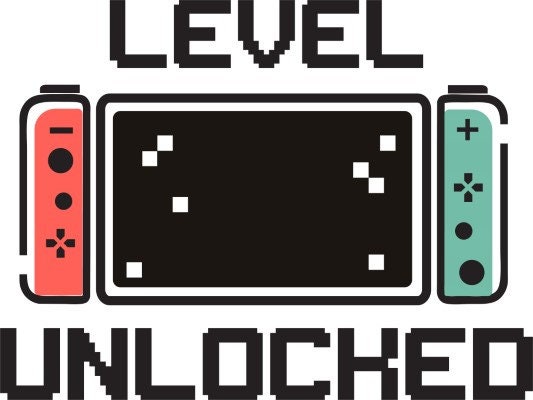 Level Unlocked SVG Double Digits SVG 10th Birthday Cut File - Etsy UK